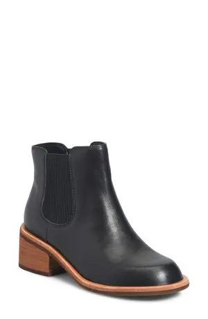 Kork-Ease® Jovi Leather Chelsea Boot - Black Leather