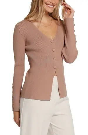 PETAL & PUP Leura Cardigan - Caramel