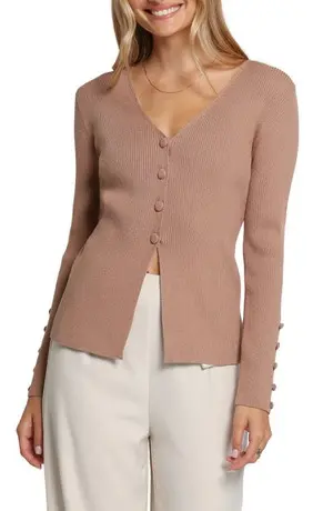 PETAL & PUP Leura Cardigan - Caramel