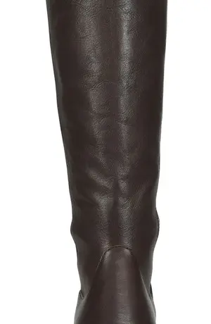 BØRN Violette Knee High Leather Boot - Chocolate Suede