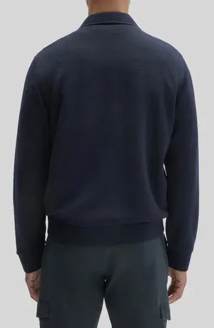 Robert Barakett Mezner Cropped Zip Jacket
