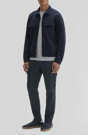 Robert Barakett Mezner Cropped Zip Jacket