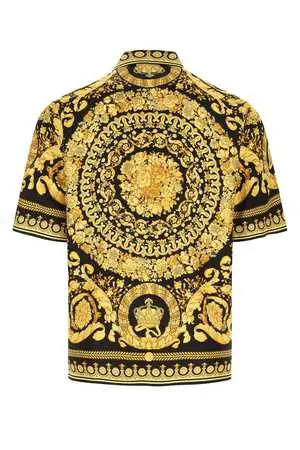 Versace Printed Silk Shirt