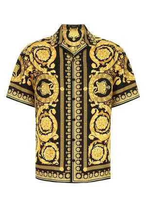 Versace Printed Silk Shirt - Multicolor
