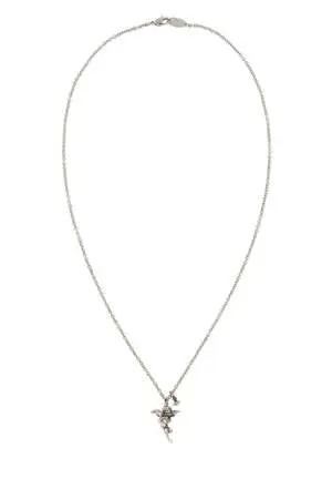 VIVIENNE WESTWOOD Metal Putti Necklace - Silver