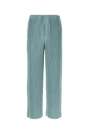 Issey Miyake Light- Polyester Pant - Blue