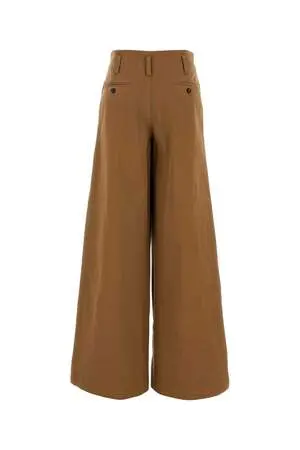 Chloé Cotton Wide-leg Pant