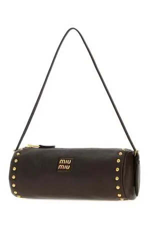 Miu Miu Dark Leather Handbag