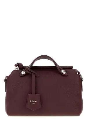 Fendi Grape Leather Mini The Way Soft Handbag