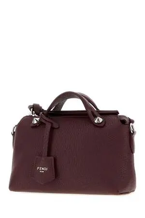 Fendi Grape Leather Mini The Way Soft Handbag