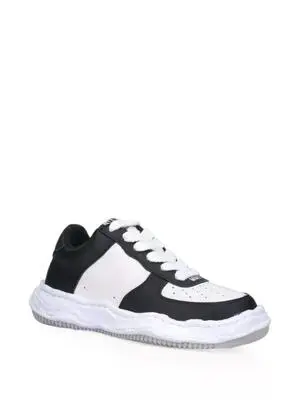 Mihara Yasuhiro Wayne Panelled Wavy-sole Sneakers
