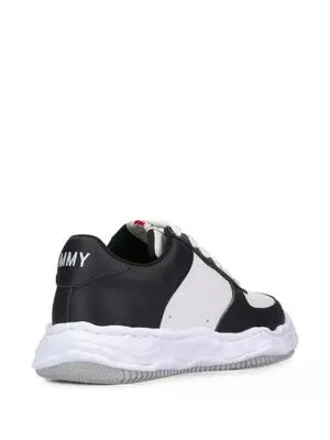 Mihara Yasuhiro Wayne Panelled Wavy-sole Sneakers