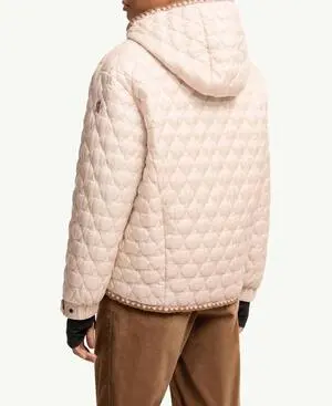Moncler Valfassa Mountain Quilted Hooded Short Down Jacket