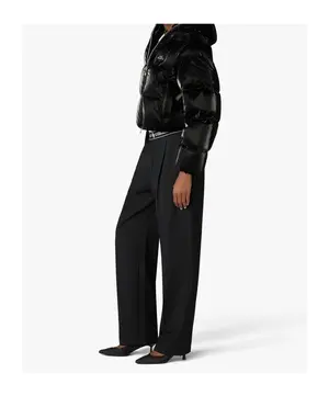 Casablanca Cropped Quilted Hooded Jacket