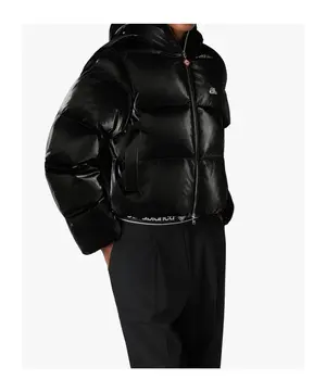 Casablanca Cropped Quilted Hooded Jacket