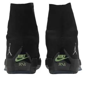 JORDAN 4028 'black Volt - Black/metallic Silver/barely Volt