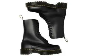 Dr. Martens 1490 Bex Smooth Leather Mid Calf Boots