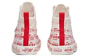 ANTA X Coca Cola Canvas High 'white Red - White/red