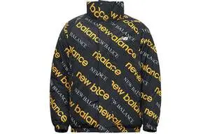 NEW BALANCE Reversible Puffer Coat Asia Sizing 'black Yellow