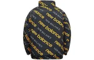NEW BALANCE Reversible Puffer Coat Asia Sizing 'black Yellow