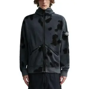 Stone Island Logo Sleeve Zip Jacket