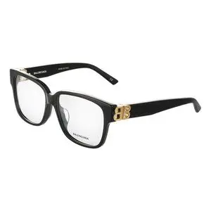 Balenciaga Demo Square Eyeglasses - Black