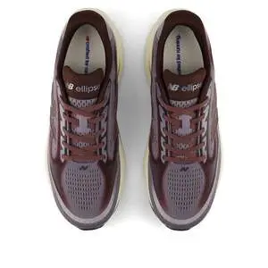 NEW BALANCE Ellipse 'off-line Grey Cherry Leather - Off-line Grey/cherry Leather