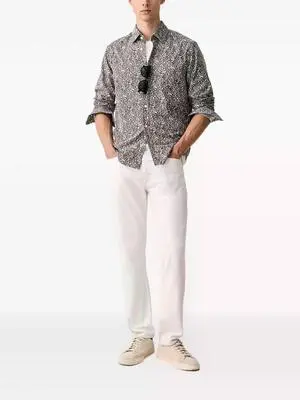 JOOP! Floral-print Long-sleeved Shirt