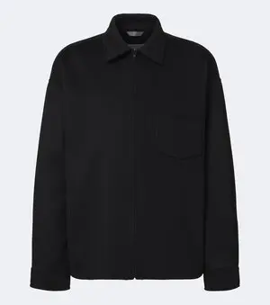 Balenciaga Wool Overshirt - Black