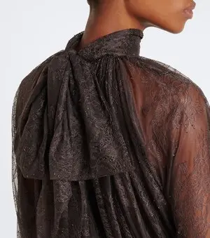 DE LA VALI Elunara Lace Blouse