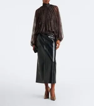 DE LA VALI Elunara Lace Blouse