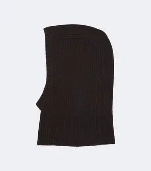 THE FRANKIE SHOP Corin Wool And Cashmere Balaclava - Brown