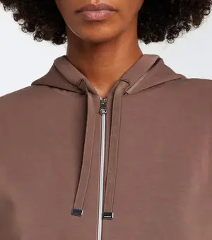 Varley Jorgie Jersey Zip-up Hoodie