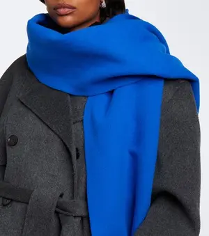 THE FRANKIE SHOP Allyson Fringed Virgin Wool Scarf
