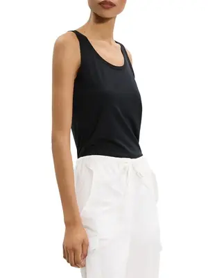Theory Scoopneck Slim Tank