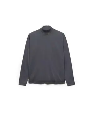 Prada Long-sleeved Cotton Jersey T-shirt - Grey