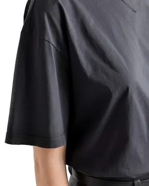 Prada Cotton Jerey T-hirt - Grey