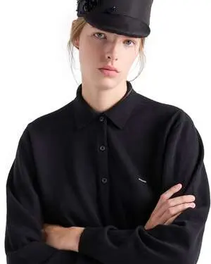 Prada Wool Polo Sweater