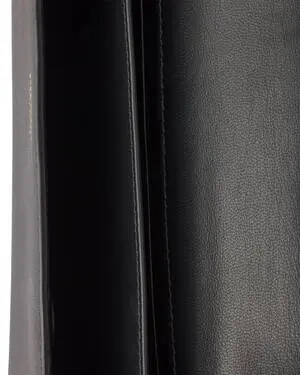 Prada Saffiano Leather Wallet With Shoulder Strap