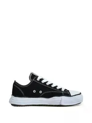 Mihara Yasuhiro Peterson Og Sole Canvas Low-top Sneakers - Black
