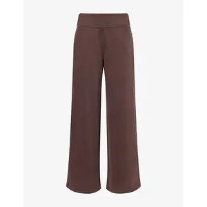 Vuori Sedona Wide-leg Cotton-blend Jogging Bottoms - French Roast