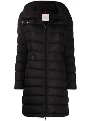 Moncler Flammette Midi Down Jacket