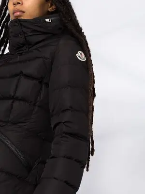 Moncler Flammette Midi Down Jacket