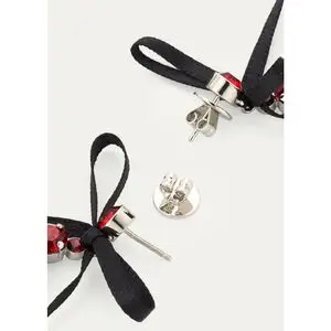 Simone Rocha Mini Daisy Drop Earrings