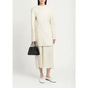 Bottega Veneta Barbara Baby Leather Top Handle Bag