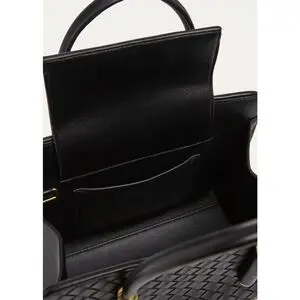 Bottega Veneta Barbara Baby Leather Top Handle Bag