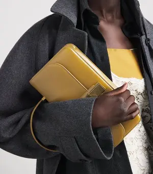 Khaite Leather Blake Top-handle Bag
