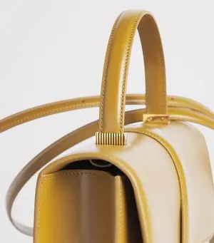 Khaite Leather Blake Top-handle Bag