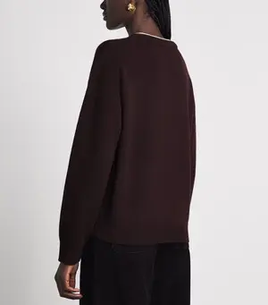 Sandro Wool-cashmere Layered Sweater