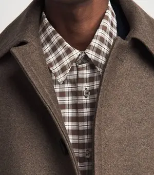 A.p.c. Cotton Check Malcom Shirt